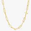 Chain Breaker Cross Necklace – Michele Jewelry
